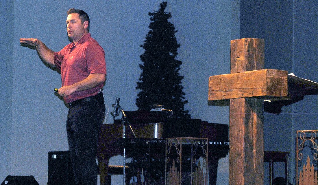 Joe Caruso returns home to Big Woods Bible Church to share his ...